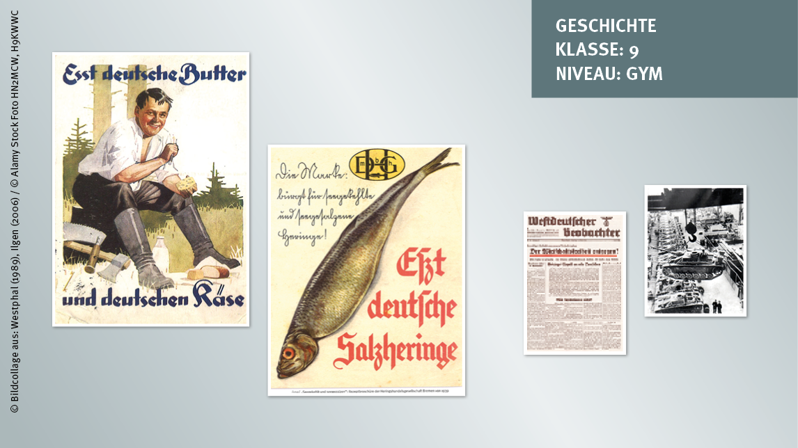 Unterrichtsmaterial "Der Verbraucher in der NS-Volksgemeinschaft ...